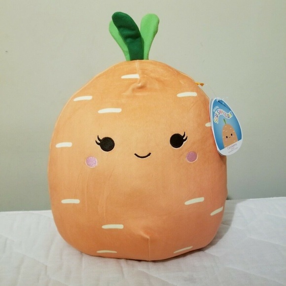 Squishmallows | Toys | Nwt Caroleena The 2 Carrot Girl Squishmallow ...